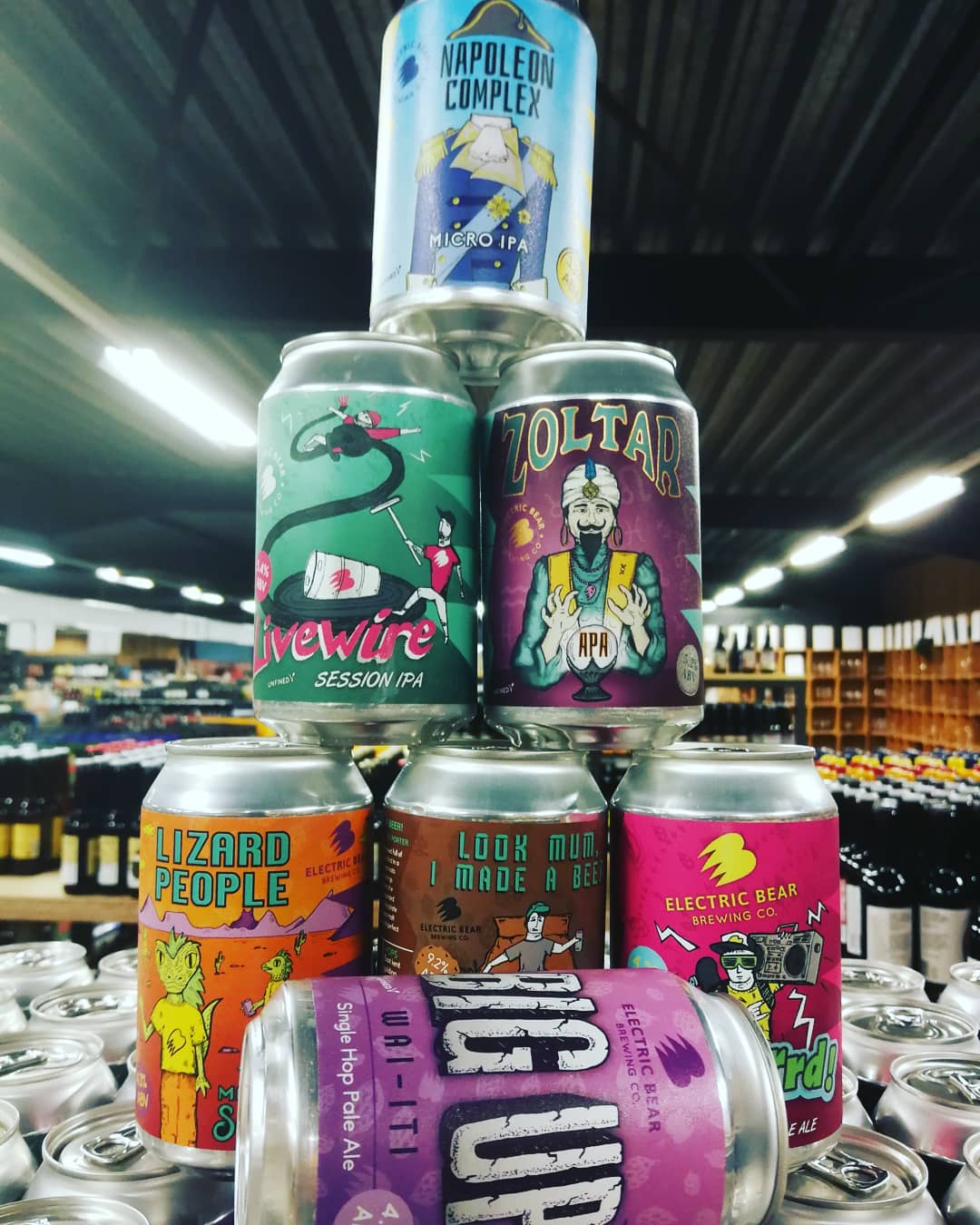 Electric Bear Brewing Co - Decaigny Dranken